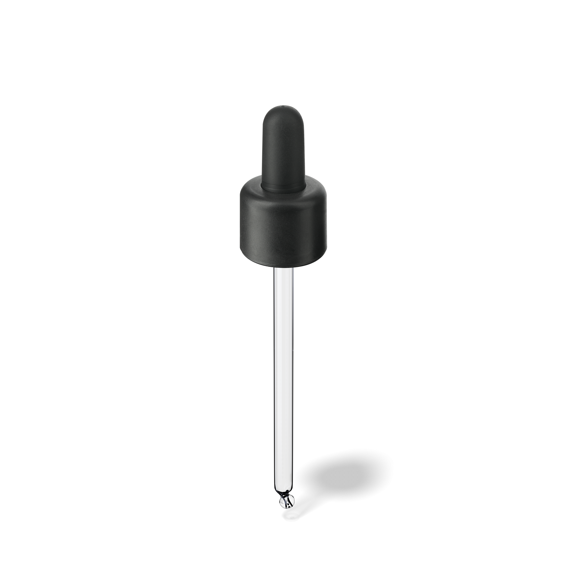 Pipette D06 black smooth, D18, TE-b, Bulb TPEs-b 1.0, Tip bent ball 1.0 ...
