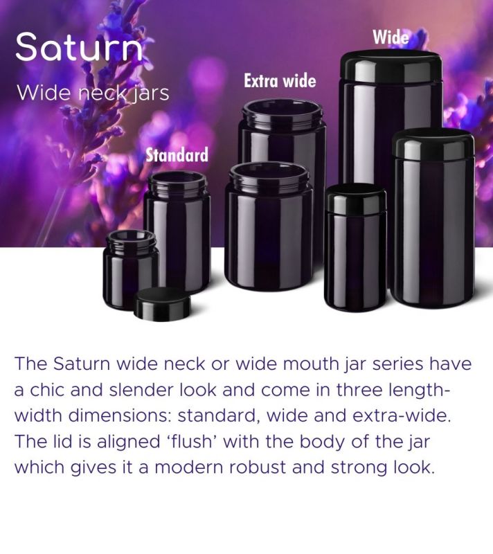Miron Glass Bottles & Jars | Premium Packaging Solutions