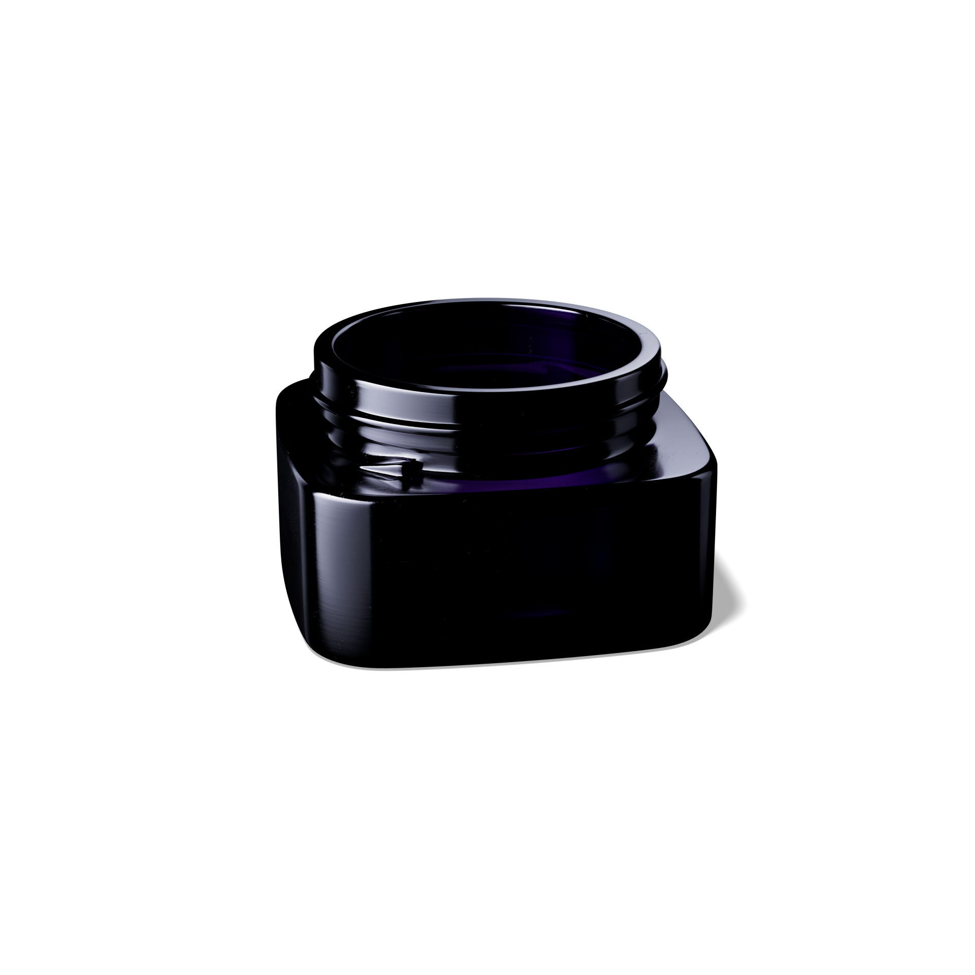 MIRON Violet Glass Bottles & Jars