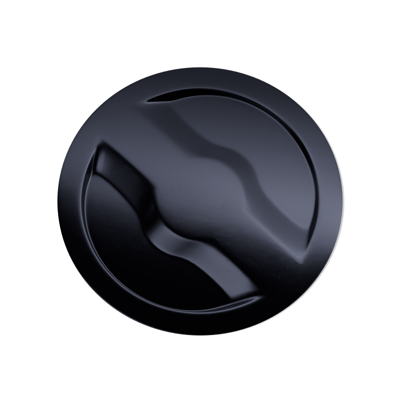 Disc liner, Modern, A-pet, black (Sirius 200)