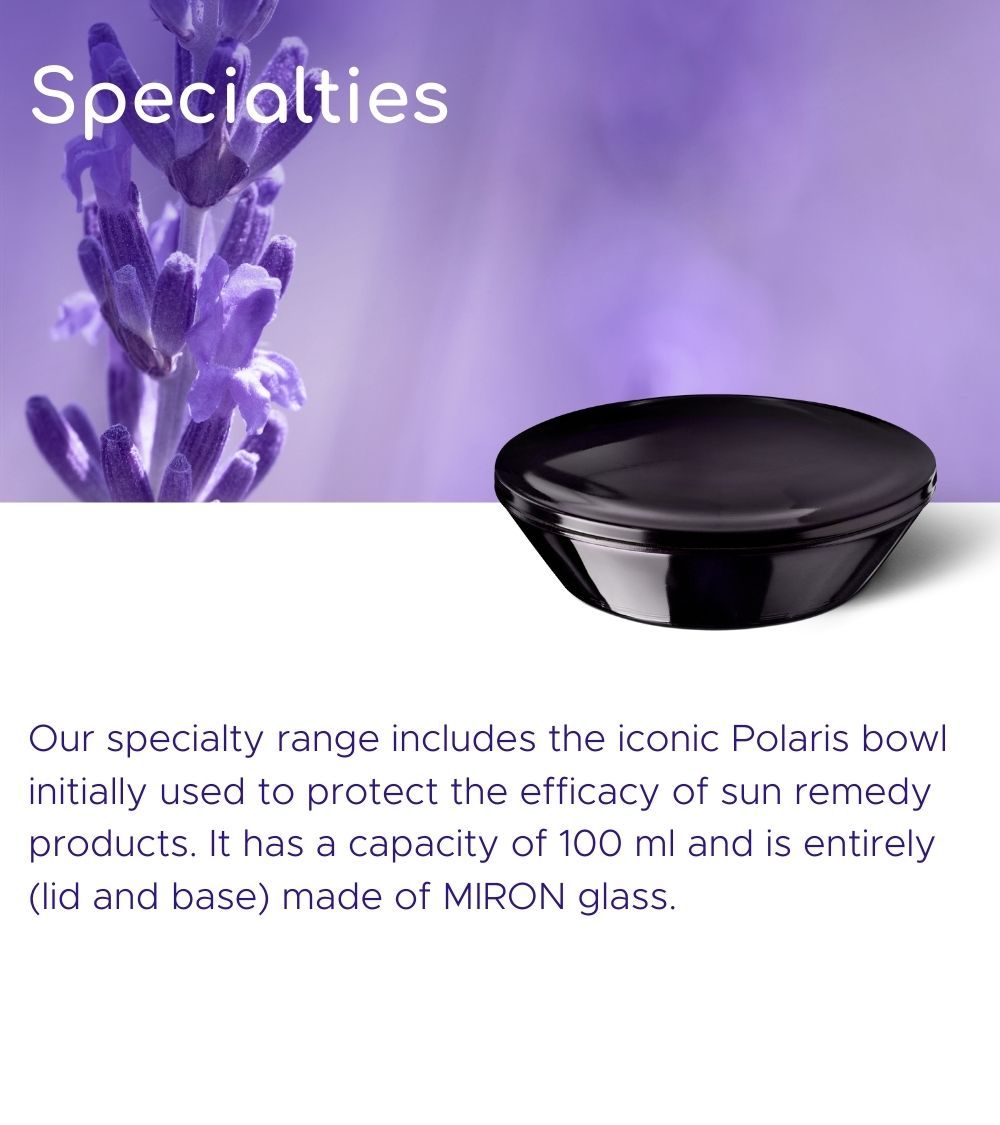 Miron Violet Glass Bottles and Jars: Premium Packaging Solutions